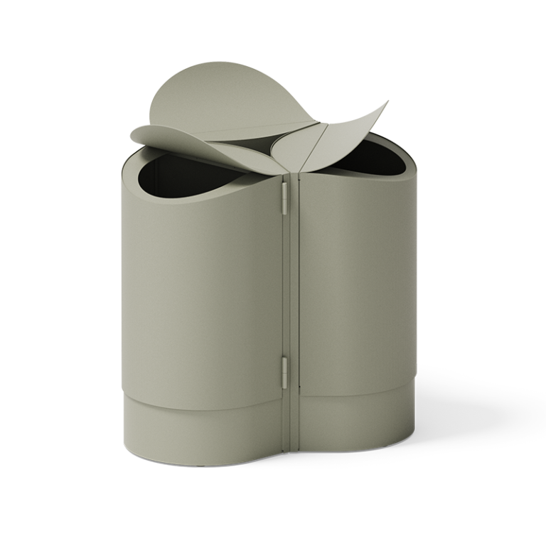 Trash bin for office complexes and public spaces | CAPTIN